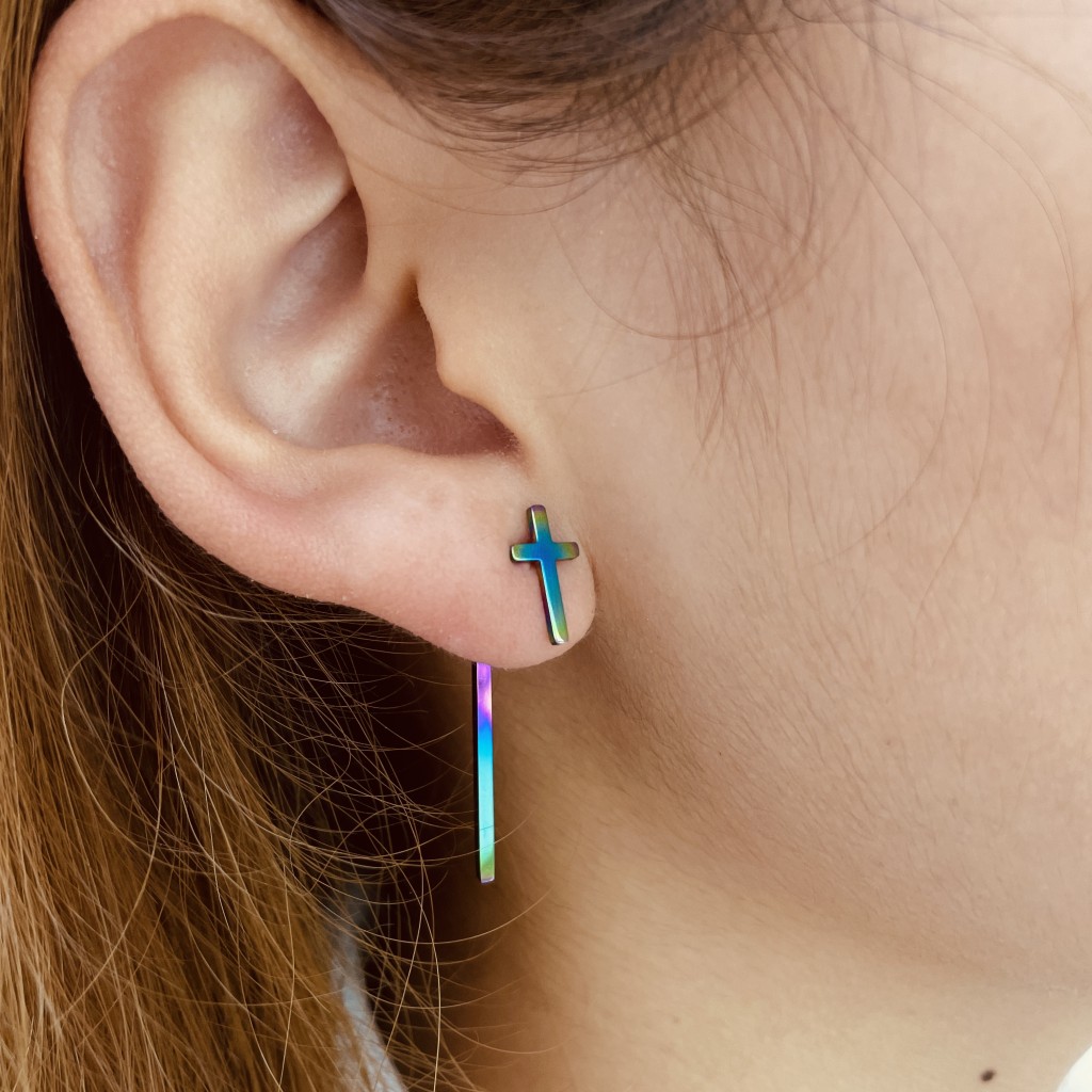 Stainless steel earrings