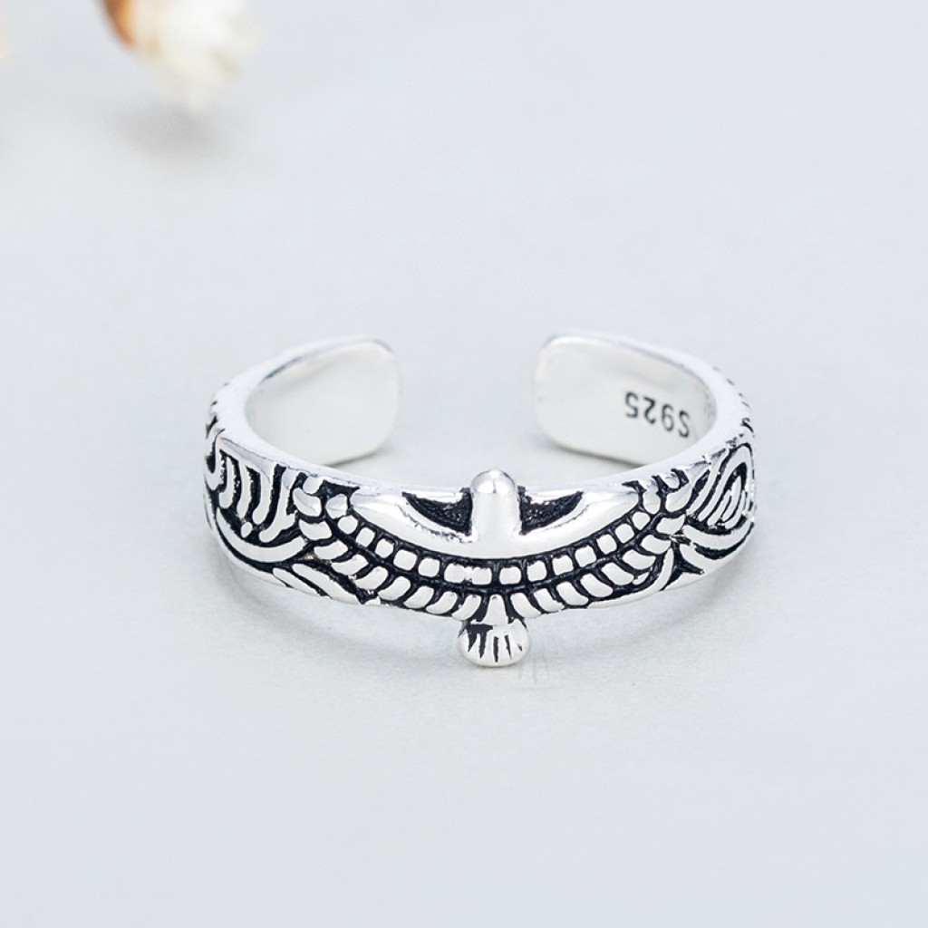 Adjustable ring silver 925