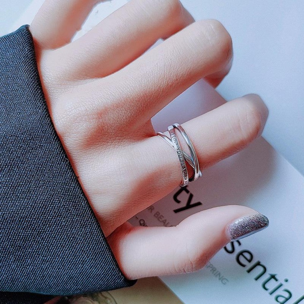 Adjustable ring silver 925