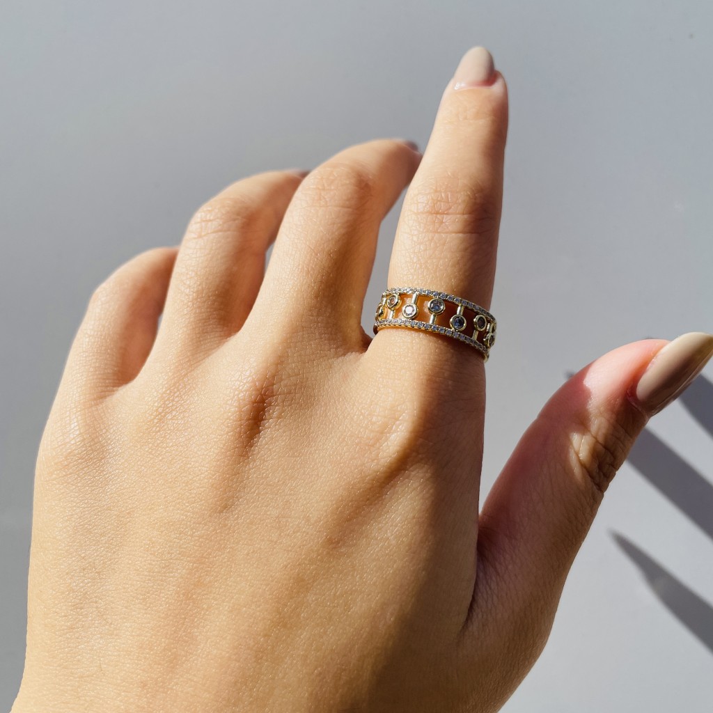 Stainless steel adjustable ring